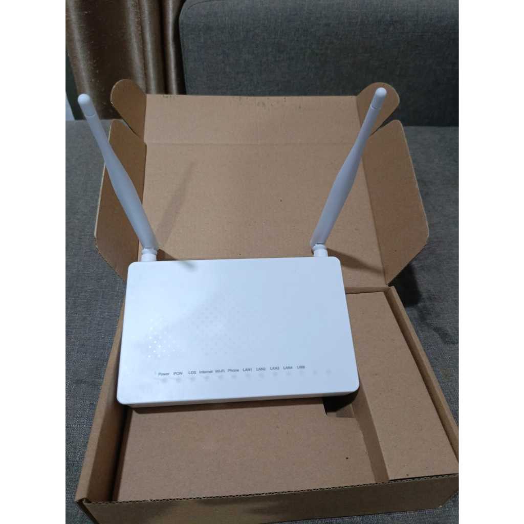 Jual Modem ONT ZTE F609 V9 XPON GPON/EPON Garansi 30 hari Support OMCI ...