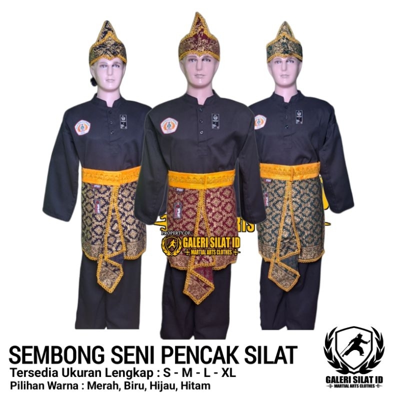Jual Kostum Seni Pencak Silat - Sembong Silat Premium Class - Aksesoris Seni IPSI - TGR ...