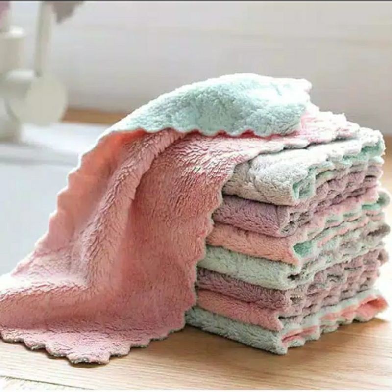 Jual kain lap minyak halus lembut lap alat dapur kain lap piring kotor ...