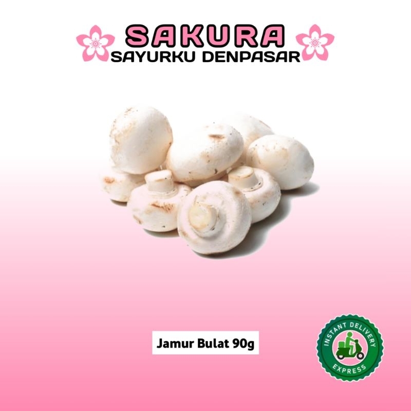 Jual Jamur Bulat ( kancing)90g - SAKURA | Shopee Indonesia