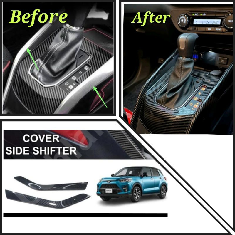 Jual Panel Side Shifter Kanan Kiri Toyota Raize Rocky | Shopee Indonesia