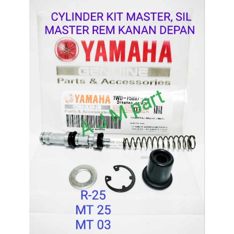 Jual CYLINDER KIT MASTER SEAL SIL MASTER REM DEPAN KANAN YAMAHA R25 R25 ...