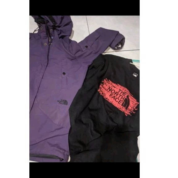Jual jaket tnf dan kaos Tnf original second | Shopee Indonesia