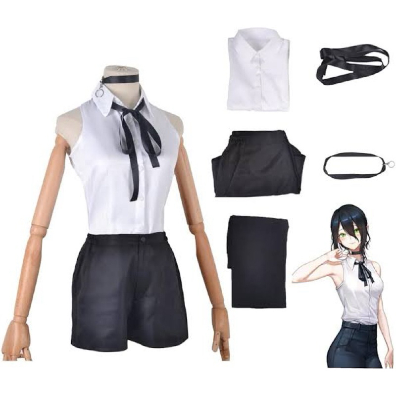 Jual Kostum cosplay reze chainsaw man | Readystock | Shopee Indonesia