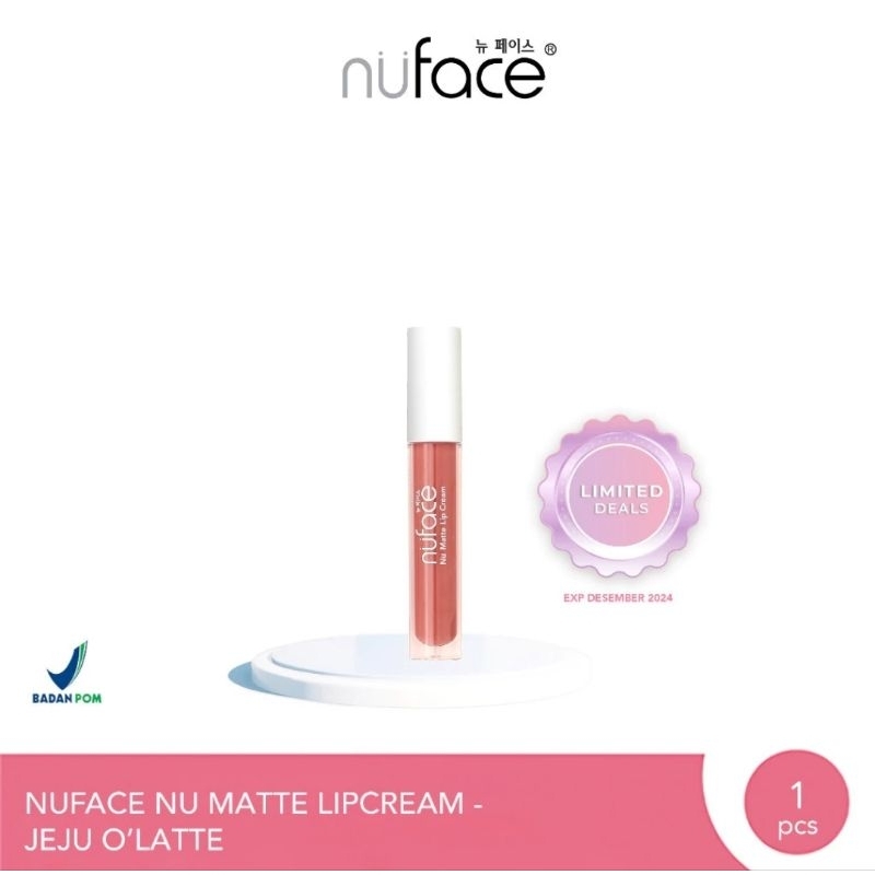 Jual Nuface Nu Matte Lip Cream - Jeju o' Latte | Shopee Indonesia