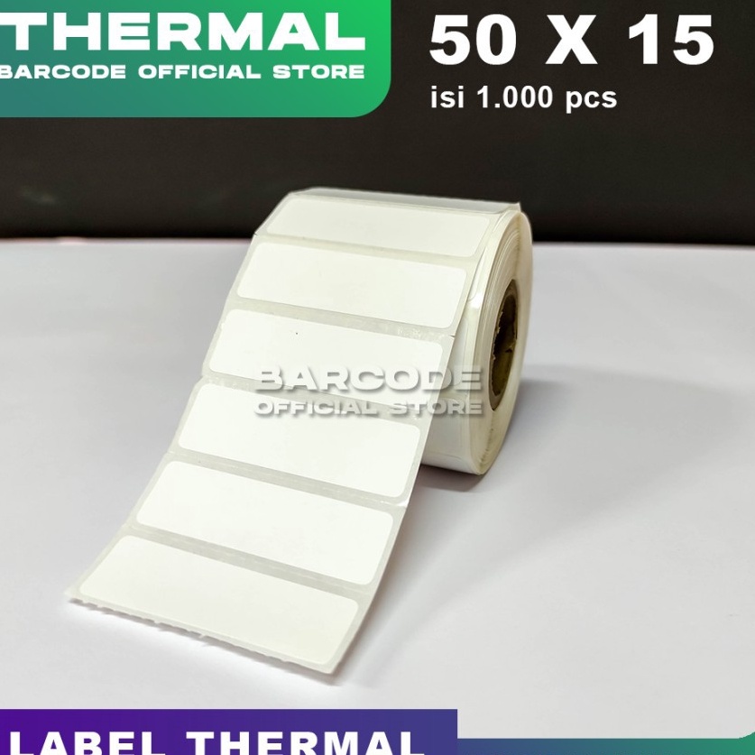 Jual Dijual Label Barcode 5 X 15 Kes Sticker Thermal 5x15 mm 1 pcs ...