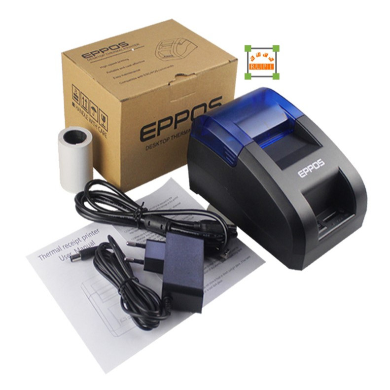 Jual Printer Thermal EPPOS PLUS 58mm EP58M - USB BLUETOOTH Support Cash Drawer RJ11 | Shopee ...
