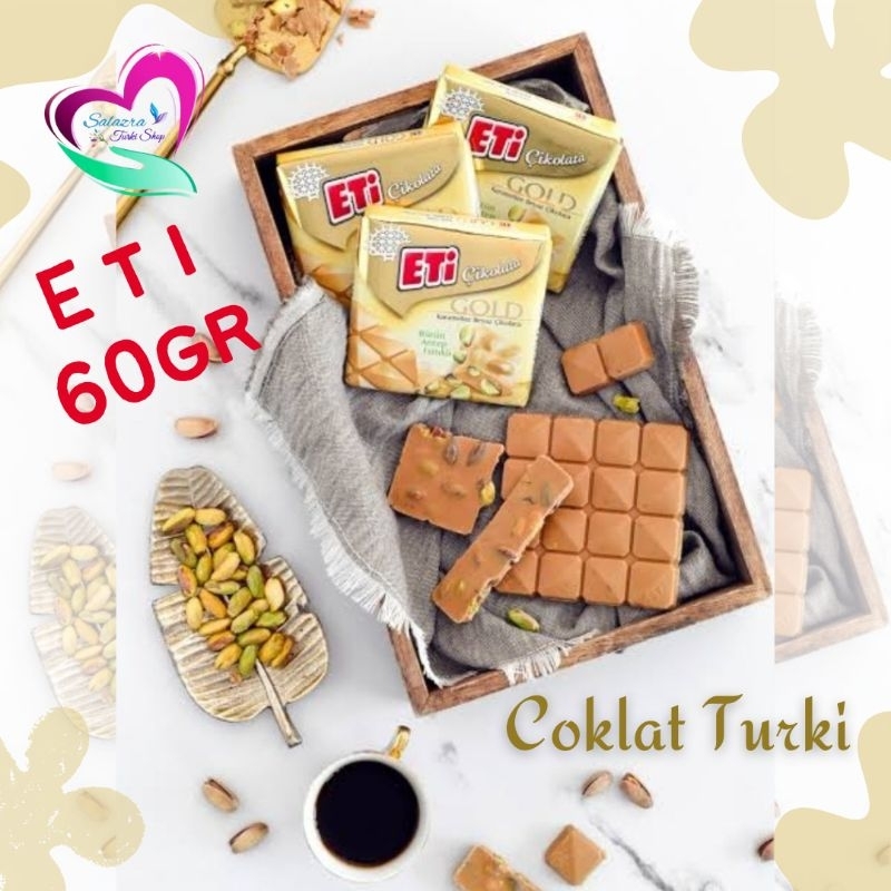 Jual ETI GOLD COKLAT TURKI | PISTACHIO COKLAT | Shopee Indonesia