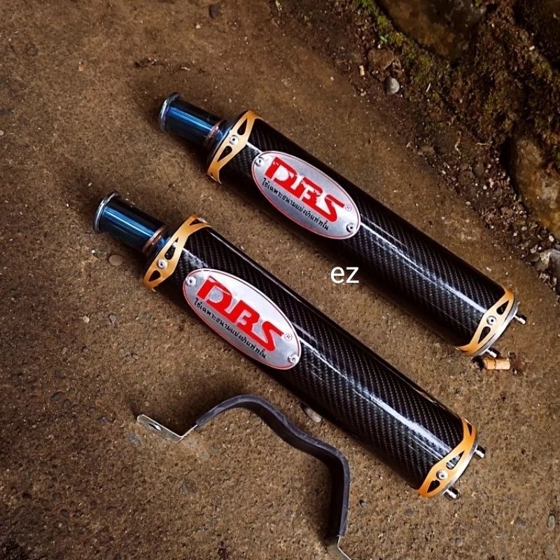 Jual Exhaust Ninja Canister DBS Blue Tip Tube R RR Sa KR 150 DBS Carbon ...