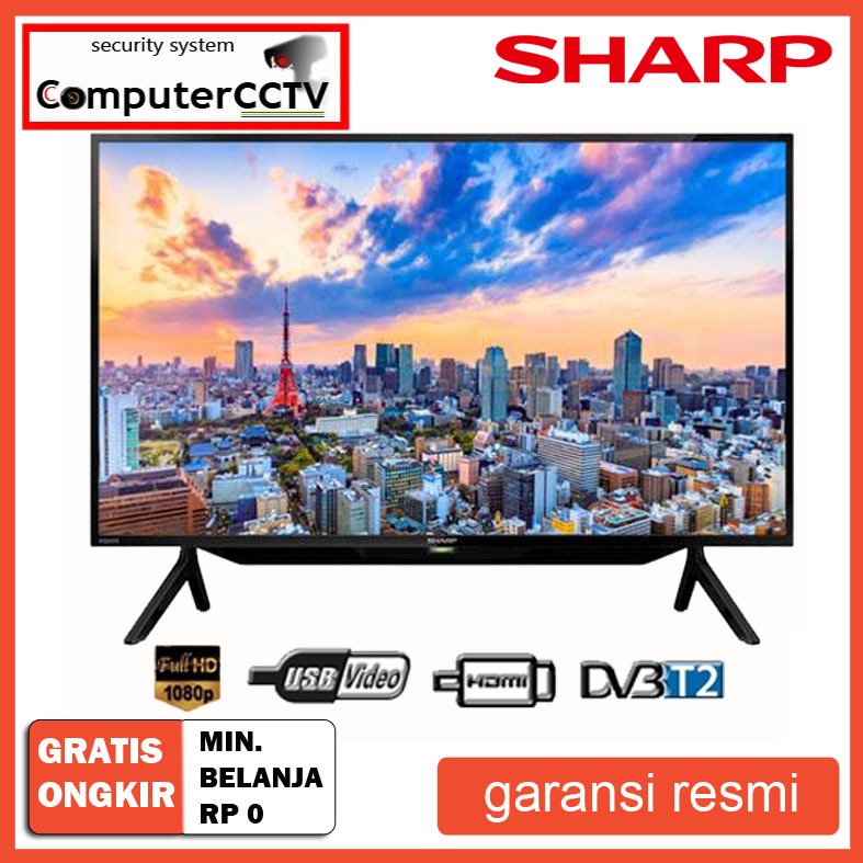 Jual LED TV 42 Inch SHARP Full HD DIGITAL TV GARANSI RESMI | Shopee Indonesia