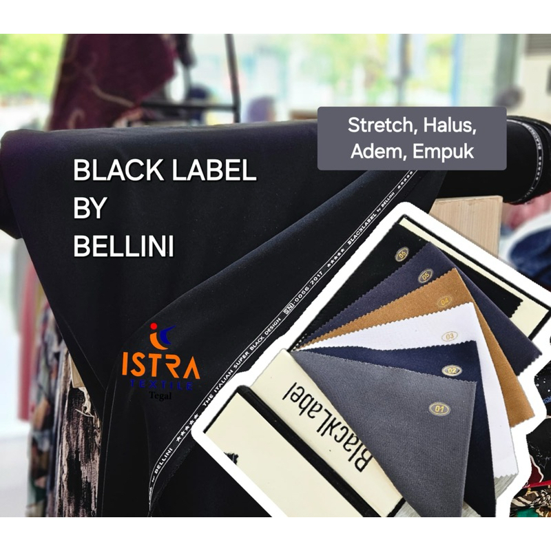 Jual Bahan PDH/Celana/Jas/Keki/Seragam Black Label stretch by Bellini ...