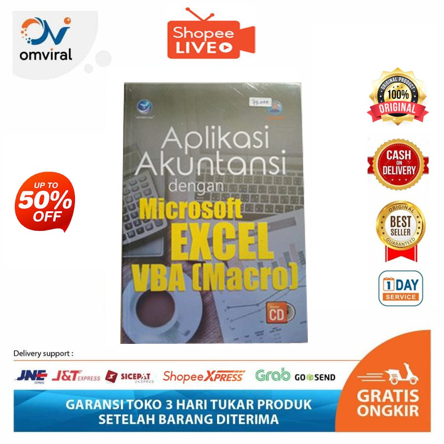 Jual Buku aplikasi akuntansi dengan Microsoft Excel vba (macro ... Jual Buku aplikasi akuntansi dengan Microsoft Excel vba (macro ...