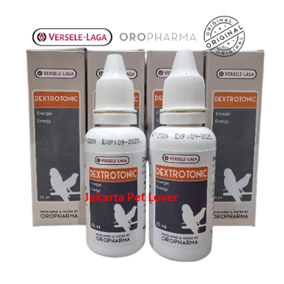 Jual Dextrotonic 25ml energy vitamin recovery versele laga all bird original pack | Shopee Indonesia