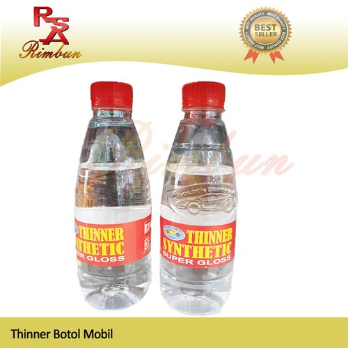 Jual THINNER CAP MOBIL SYNTHETIC SUPER GLOSS 300ML / TINER CAT MINYAK ...