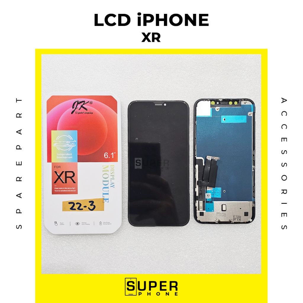 Jual LCD Touchscreen iPHONE XR Fullset JK Quality Original Color ...