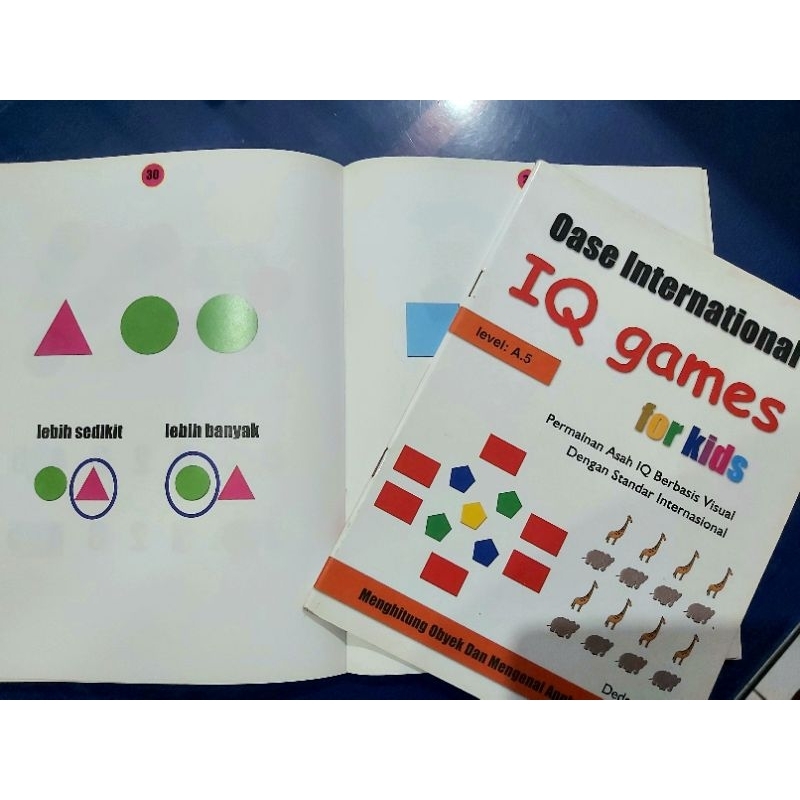 Jual Tes IQ Kemampuan Daya Pikir - Matematika Pedia TK A TK B Belajar ...