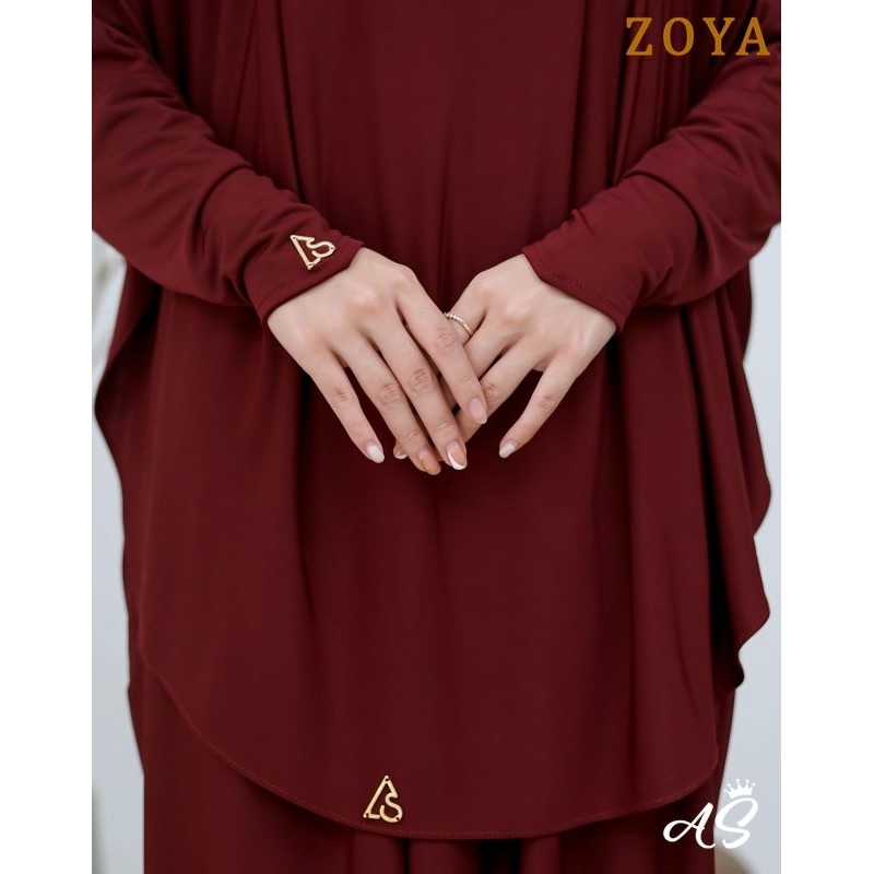 Jual Zoya Gamis set bergo by ayu sandra | Shopee Indonesia