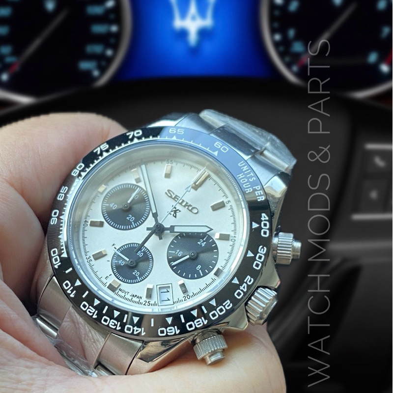 Jual WMNP Seiko Mod WMNP Seiko Mod Custom Chrono Speedmaster Speedtimer ...