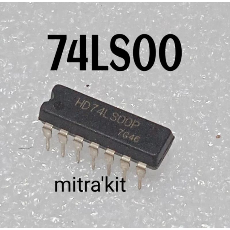 Jual IC TTL 74LS00 HD74LS00 74LS00 Quad 2input NAND Gate logic 74 l s 00 | Shopee Indonesia