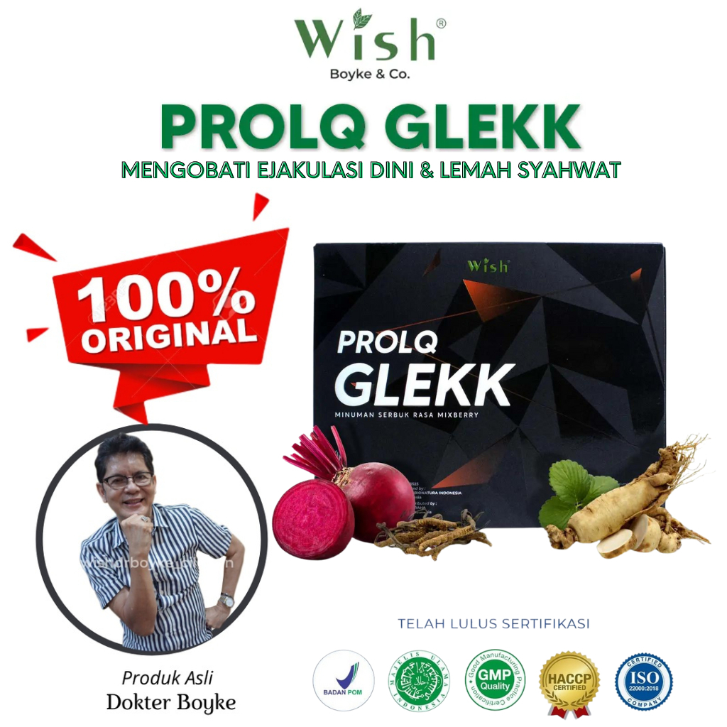 Jual PROLQ Penambah Stamina Pria Pro Lq Glek Original isi 10 sachet ...