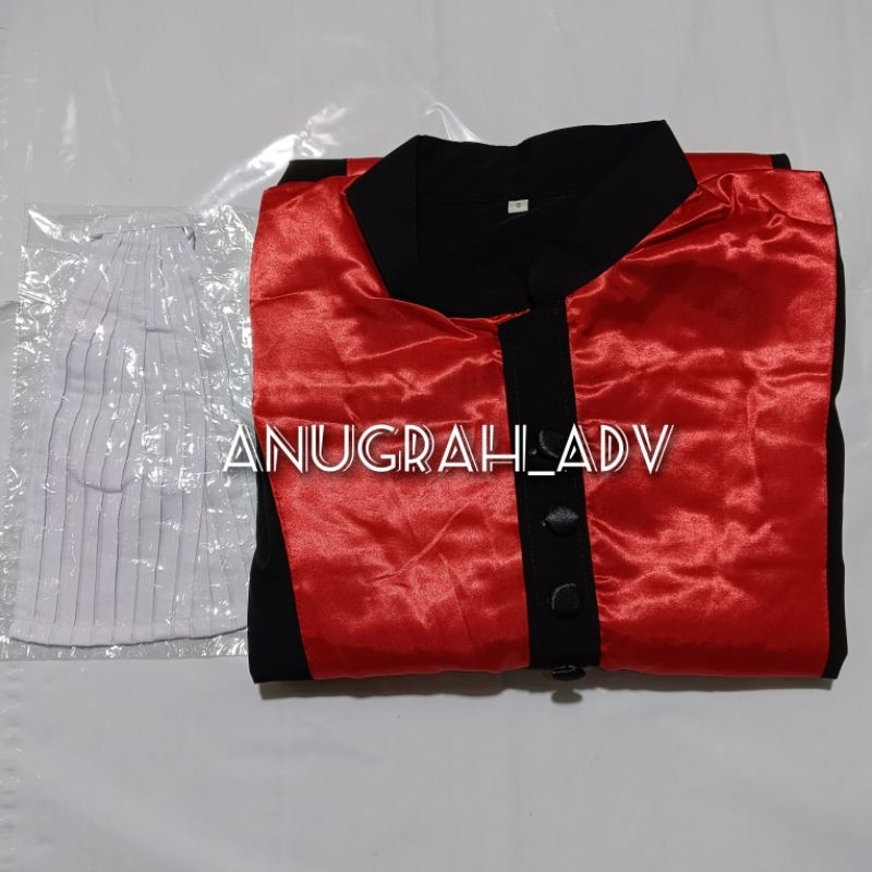 Jual toga hakim PN(pengadilan negeri)bahan twist kombinasi satin ...