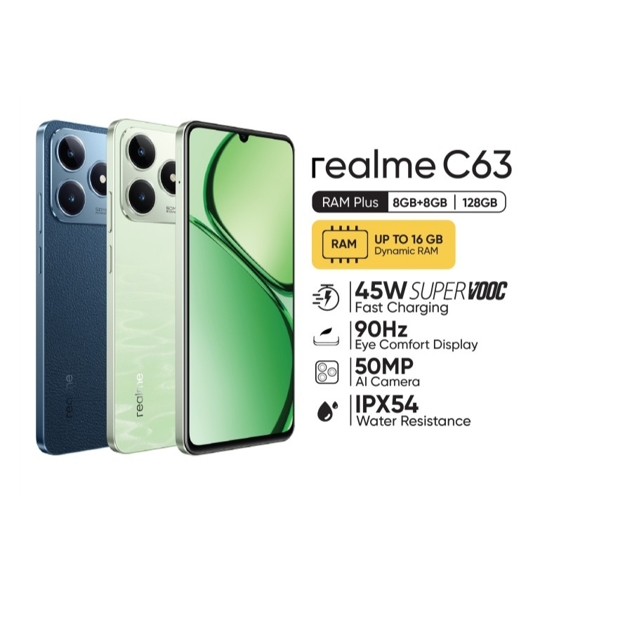 Jual Realme C63 6/128GB | 8/128GB 6.74 Inch Garansi Resmi | Shopee ...