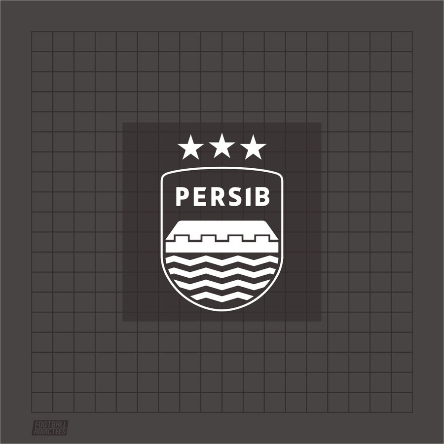 Jual Cutting Sticker Bola Logo Persib 3 Bintang Persib Juara ( 9 cm x 6 ...