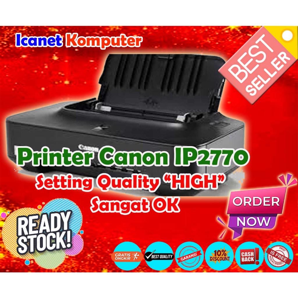 Jual Printer Canon IP2770 Siap Pakai - solusi budget minim ( Print ...