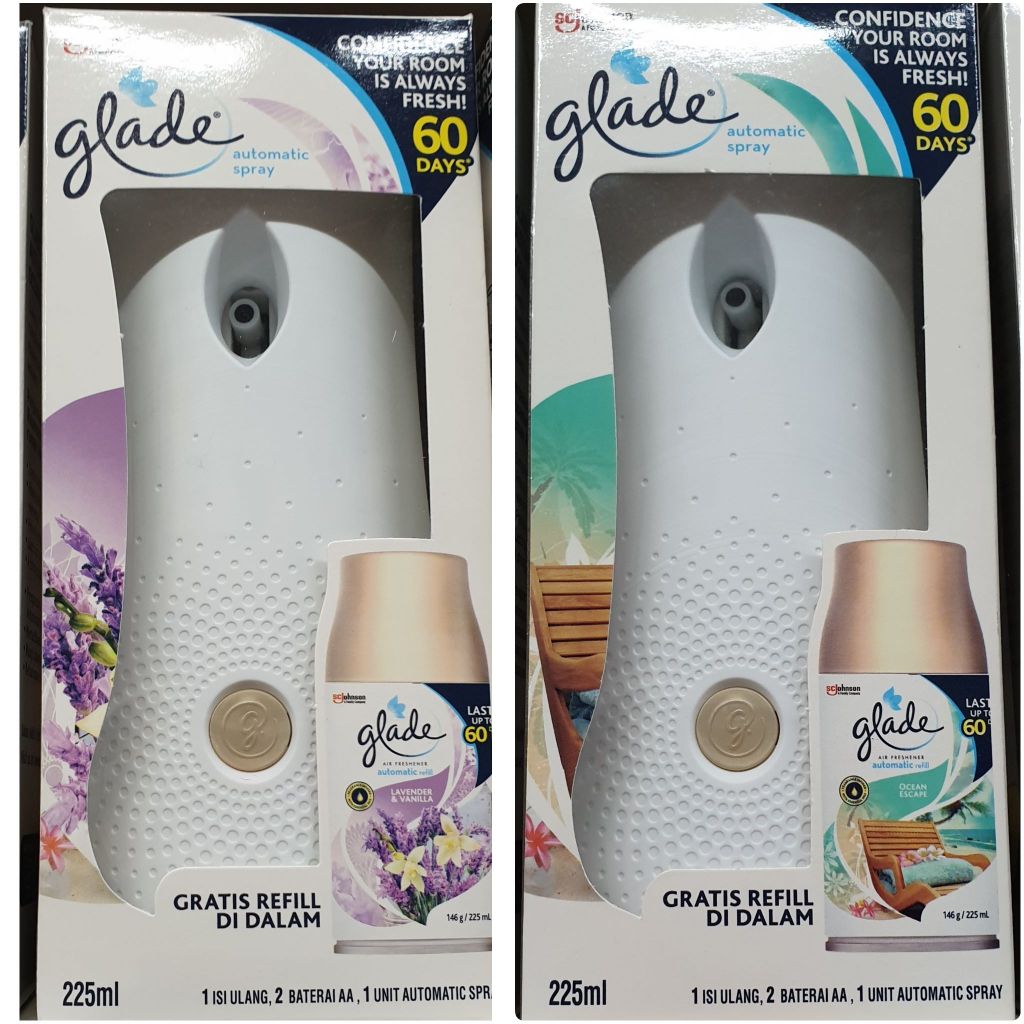 Jual Glade Air Freshener Home Matic Alat Semprot Pengharum Ruangan ...