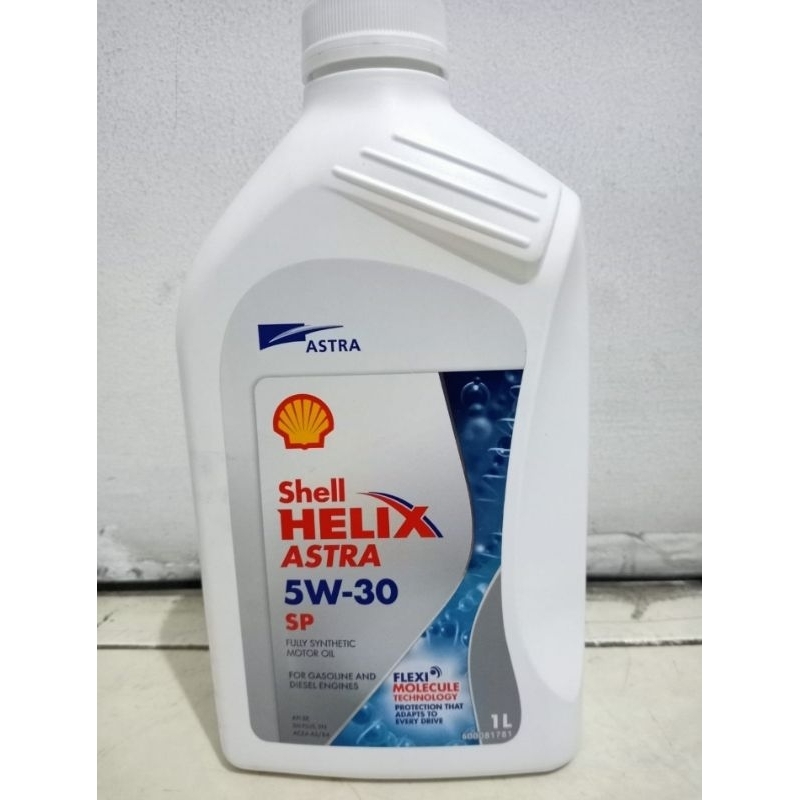 Jual Oli Mesin Shell Helix ASTRA 5W-30 100% ORIGINAL kemasan 1 liter ...