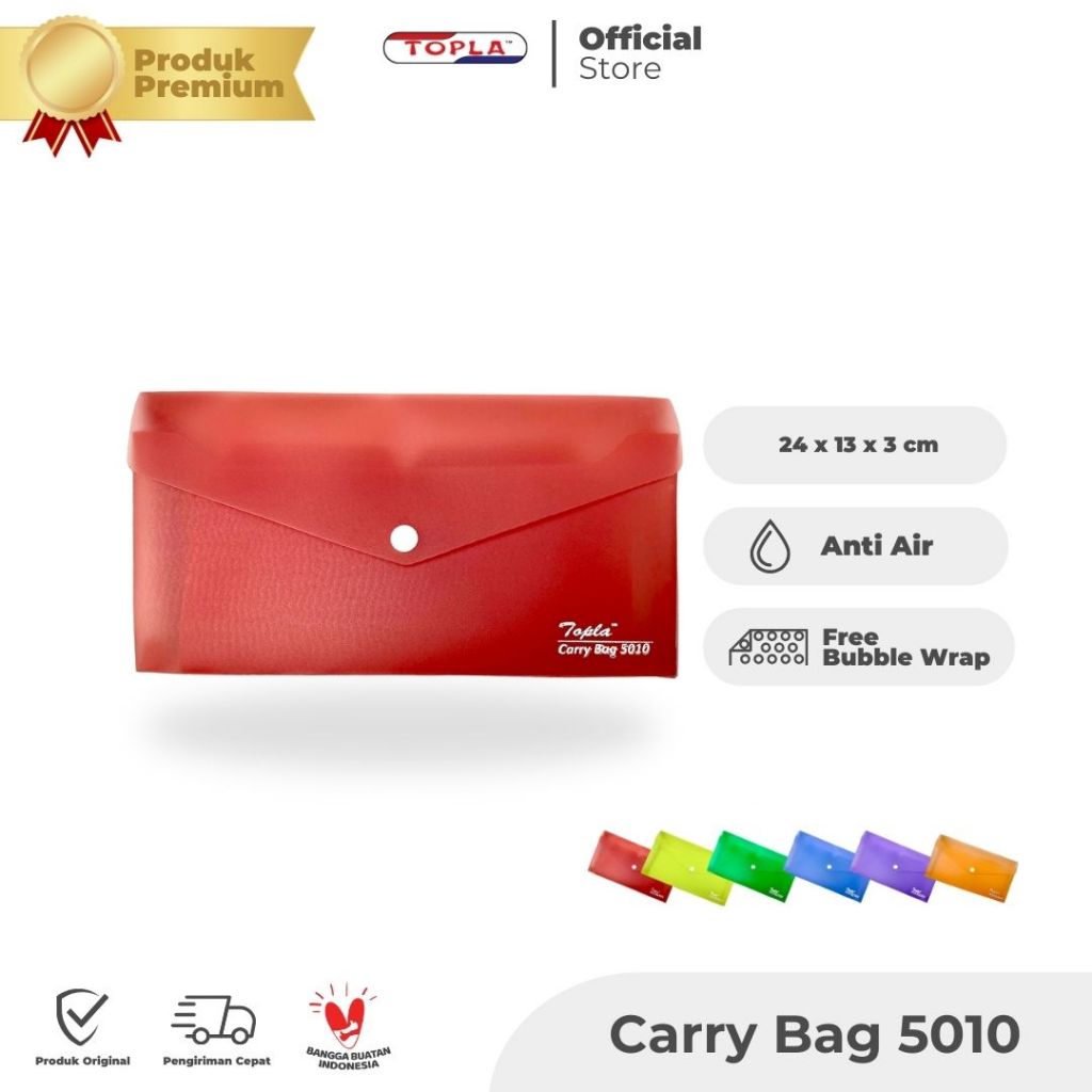 Jual TOPLA Carry Bag 5010 Dompet Giro Dompet Nota Cek Kwitansi Kantor ...
