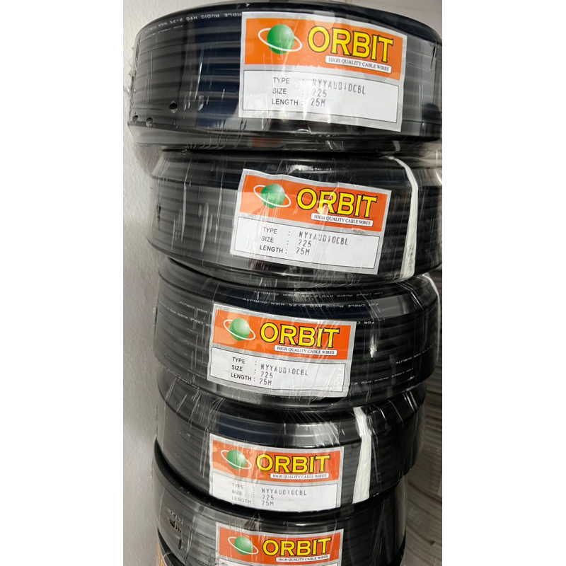 Jual Kabel Listrik Audio HYO Orbit 2x2,5 (25meter) Hitam | Shopee Indonesia