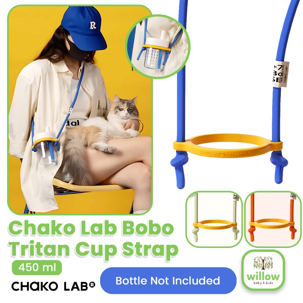 Jual Kelengkapan Botol Minum - Chako Lab Bobo Tritan Cup Strap 450Ml ...