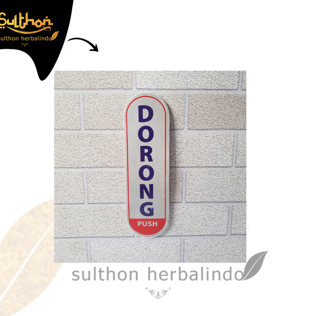 Jual Sticker Buat Pintu Dorong/Push, Tarik/ Pull Bahan Vinly | Shopee ...