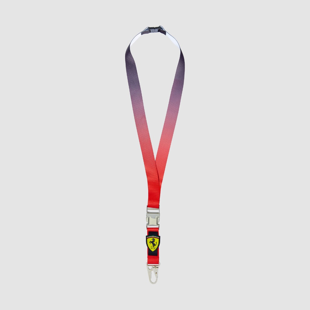 Jual Scuderia Ferrari Gradient Logo Lanyard. ID Card & Name Tag Holder ...
