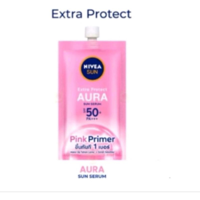Jual Nivea Sun Face Protection Serum SPF 50+ PA+++ sachet 7ml | Shopee ...
