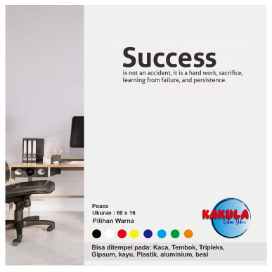 Jual Stiker Dinding Kaca tembok Motivasi Cafe Kantor Rumah Cutting ...