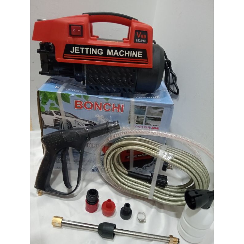 Jual MESIN STEAM/JETCLEANER HIGH PRESSURE MERK BONCHI C01 | Shopee ...