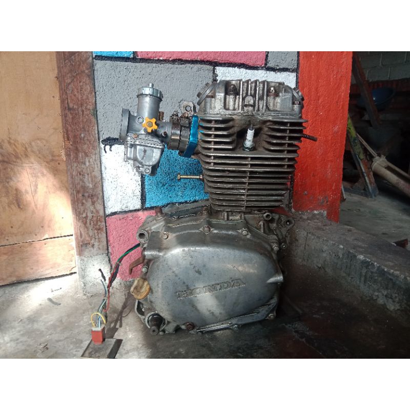 Jual mesin cb 125 SS zonk spek megapro | Shopee Indonesia