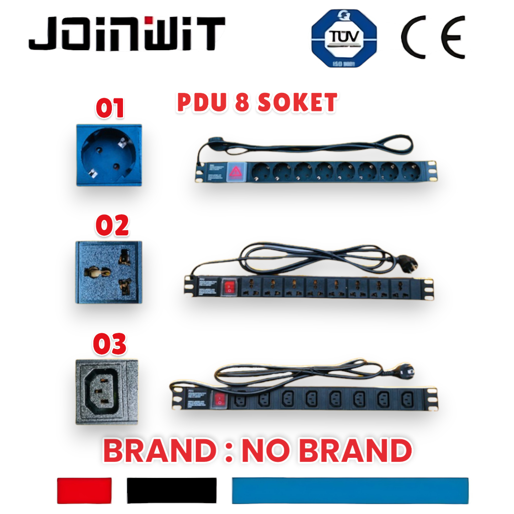 Jual PDU 8 OUTLET POWER DISTRIBUTION OUTLET 8 soket PDU stop kontak ...