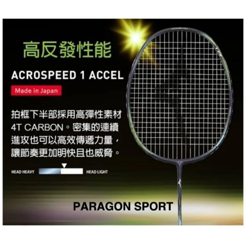 Jual Raket Badminton MIZUNO ACROSPEED 1 ACCEL MADE IN JAPAN | Shopee Indonesia