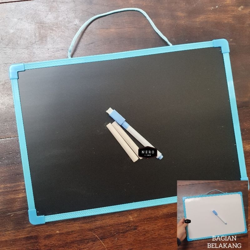 Jual Double Side Board / Black Board White Board / Papan Tulis 2 sisi ...