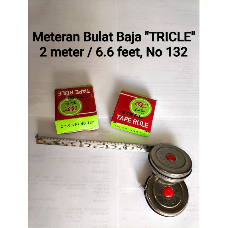 Jual Meteran Besi Bulat, Meteran Stainless Bulat | Shopee Indonesia