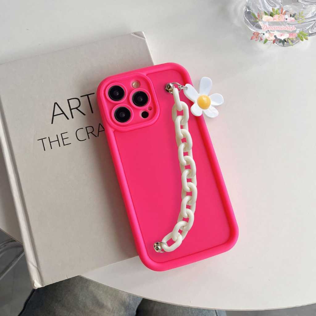 Jual GC94 CASE CASING SILIKON MATTE ROSE FUSCHIA DAISY CHAIN GRIP ...