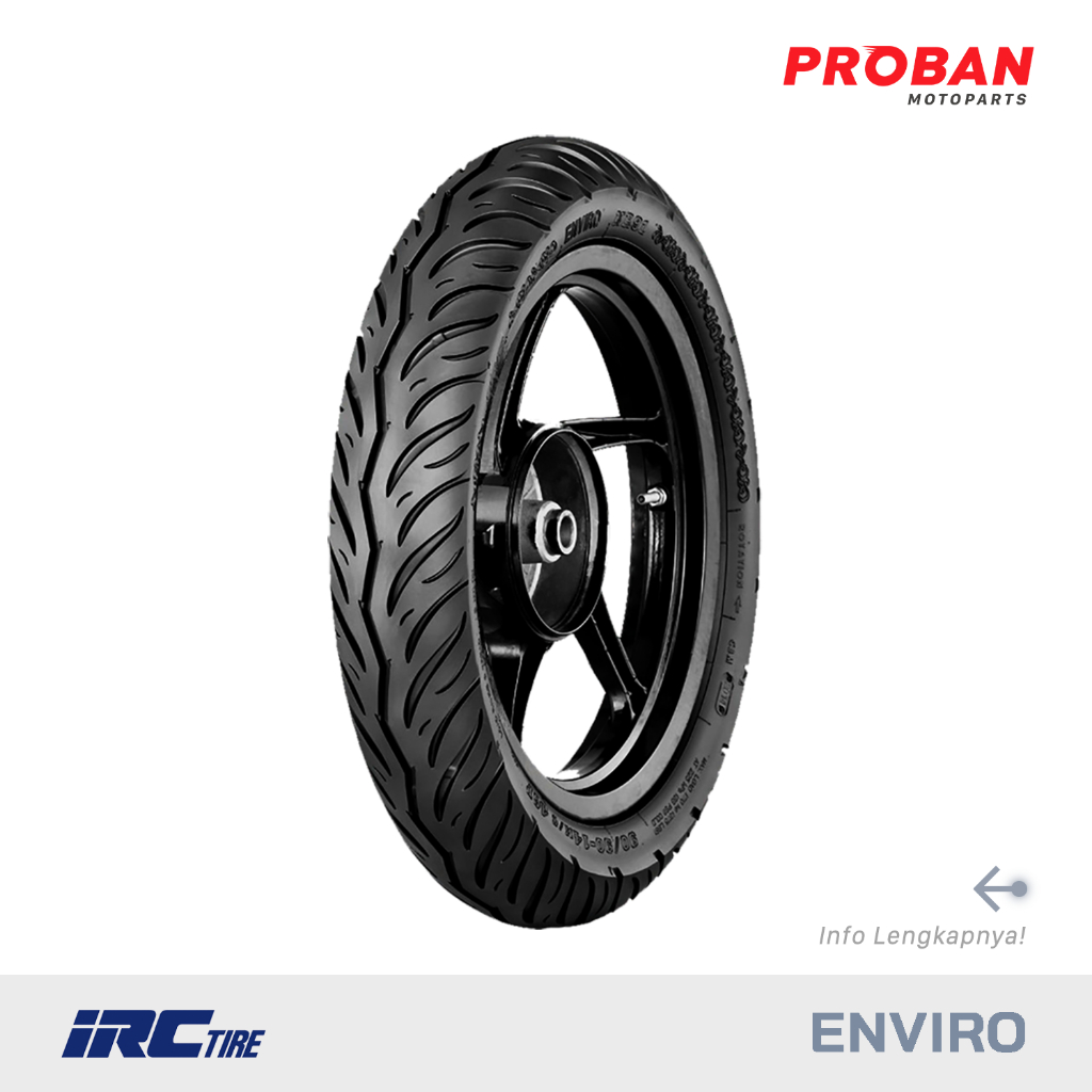 Jual IRC TL ENVIRO 90/90 Ring 14 Ban Motor Tubeless | Shopee Indonesia