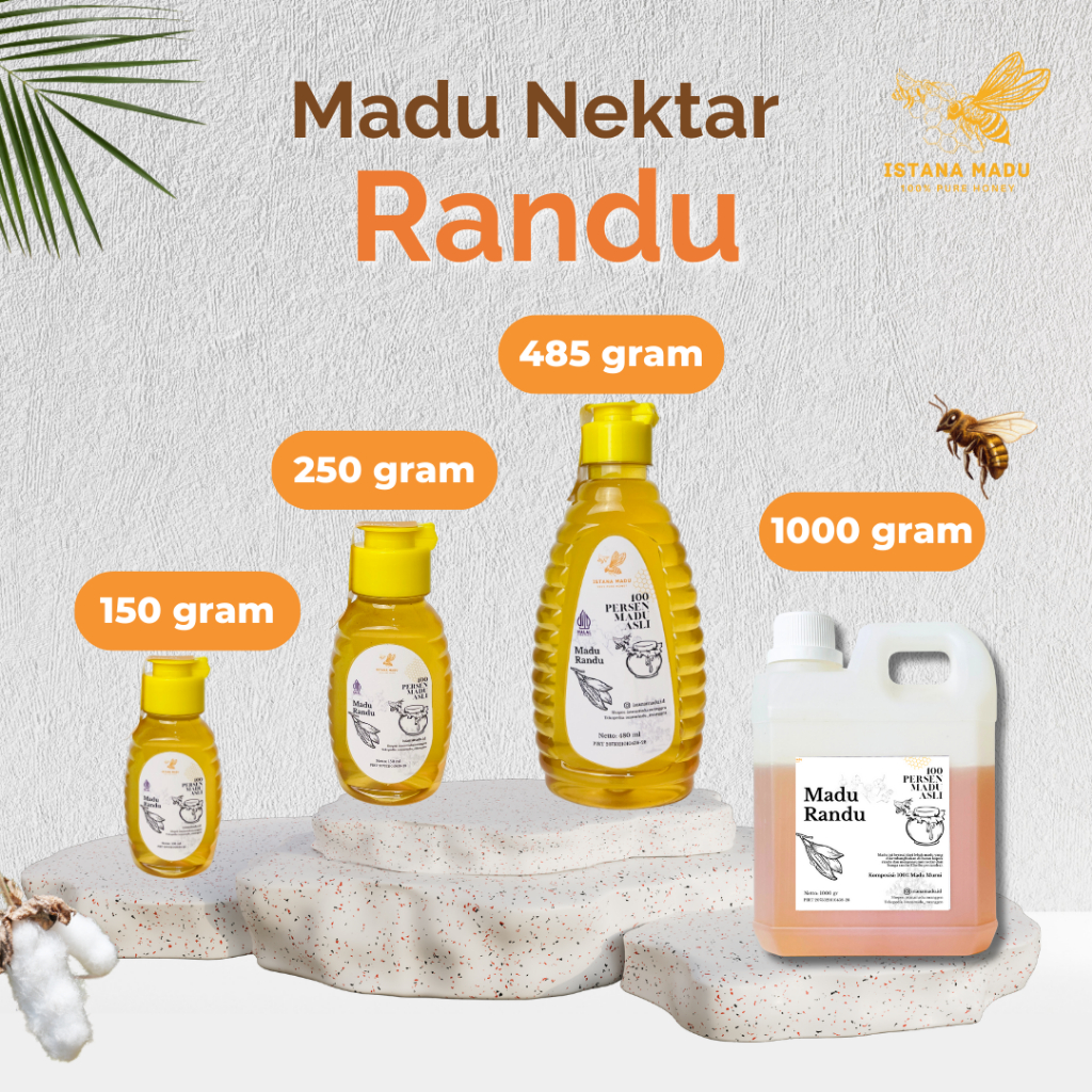 Jual MADU Randu Murni 100% - ISTANA MADU - Untuk lambung dan sistem ...