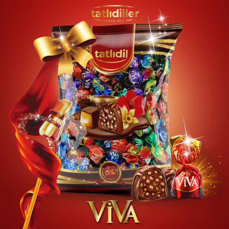 Jual Coklat Turki Tatlidil Viva Premium 1 Kg (Since 1952 ) Kemasan ...
