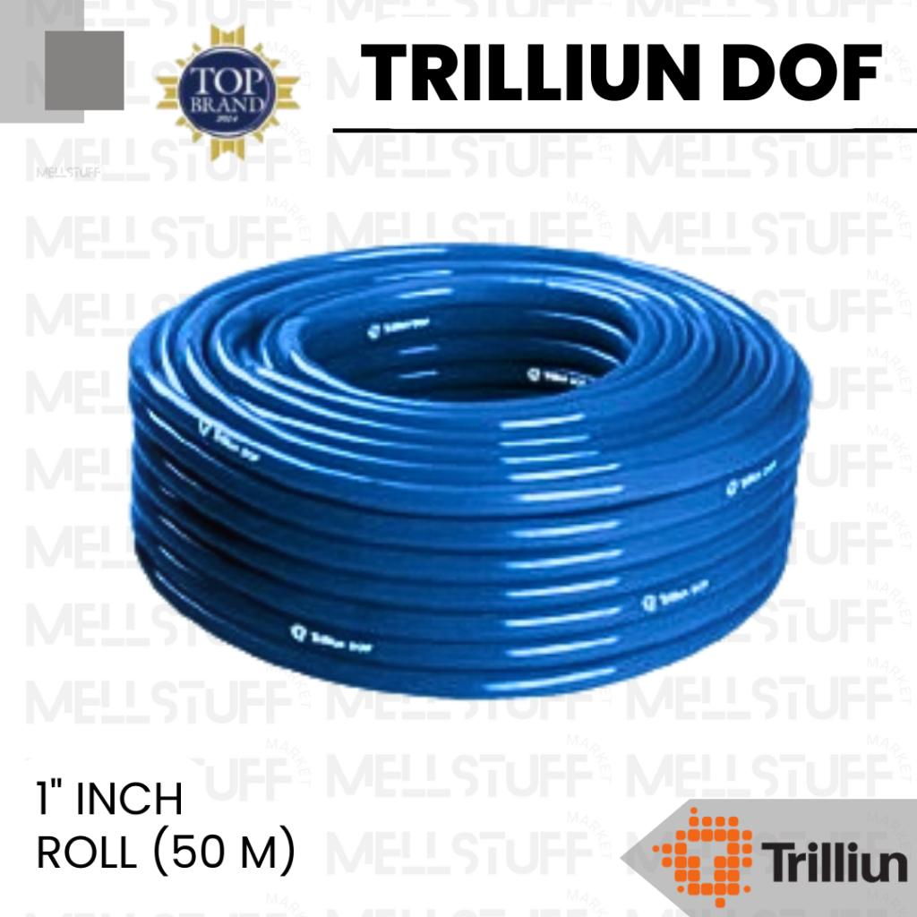 Jual Selang PVC Trilliun Dof 1" Inch 50 Meter Selang Air Taman | Shopee Indonesia
