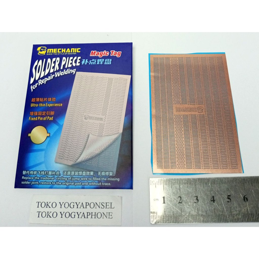 Jual Magic tag mechanic repair dots dot repairing soldering lug patch ...