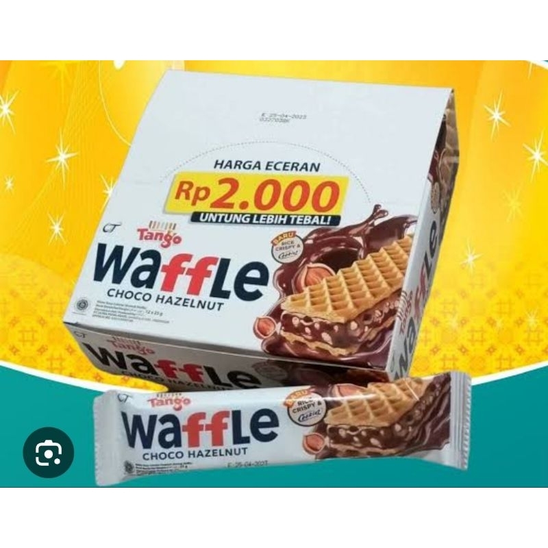 Jual Tango Wafle Choco Hanzelnut dan cookies cream 1 box isi 12 pcs ...